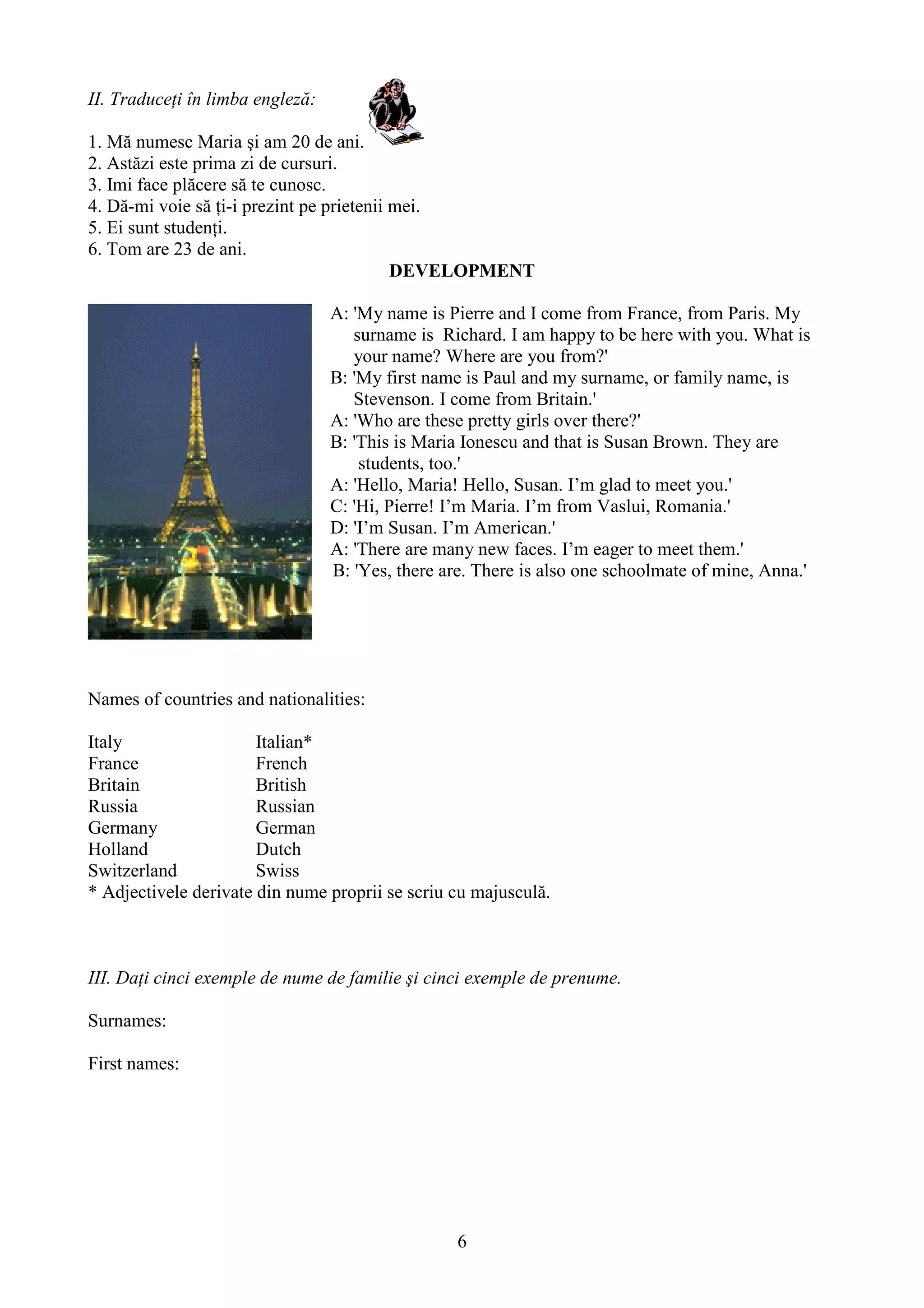 Engleza incepatori | PDF