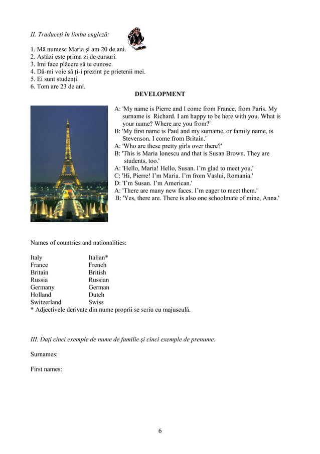 Engleza incepatori | PDF