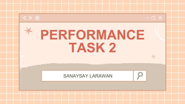 FILIPINO PERFORMANCE TASK 2 | PPTX
