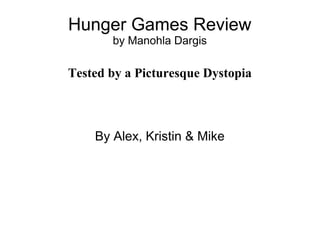 Englisch hungergamesreview | PPT