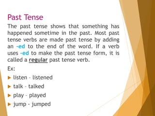 ENGLISH - 03. Present, Past, and Future Tenses.pptx