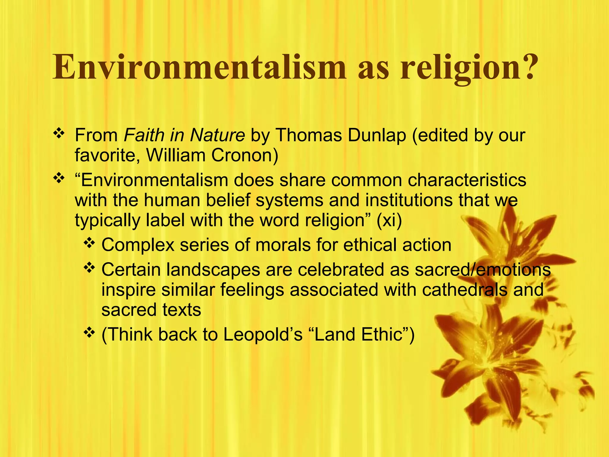 Nature-based religions | PPT