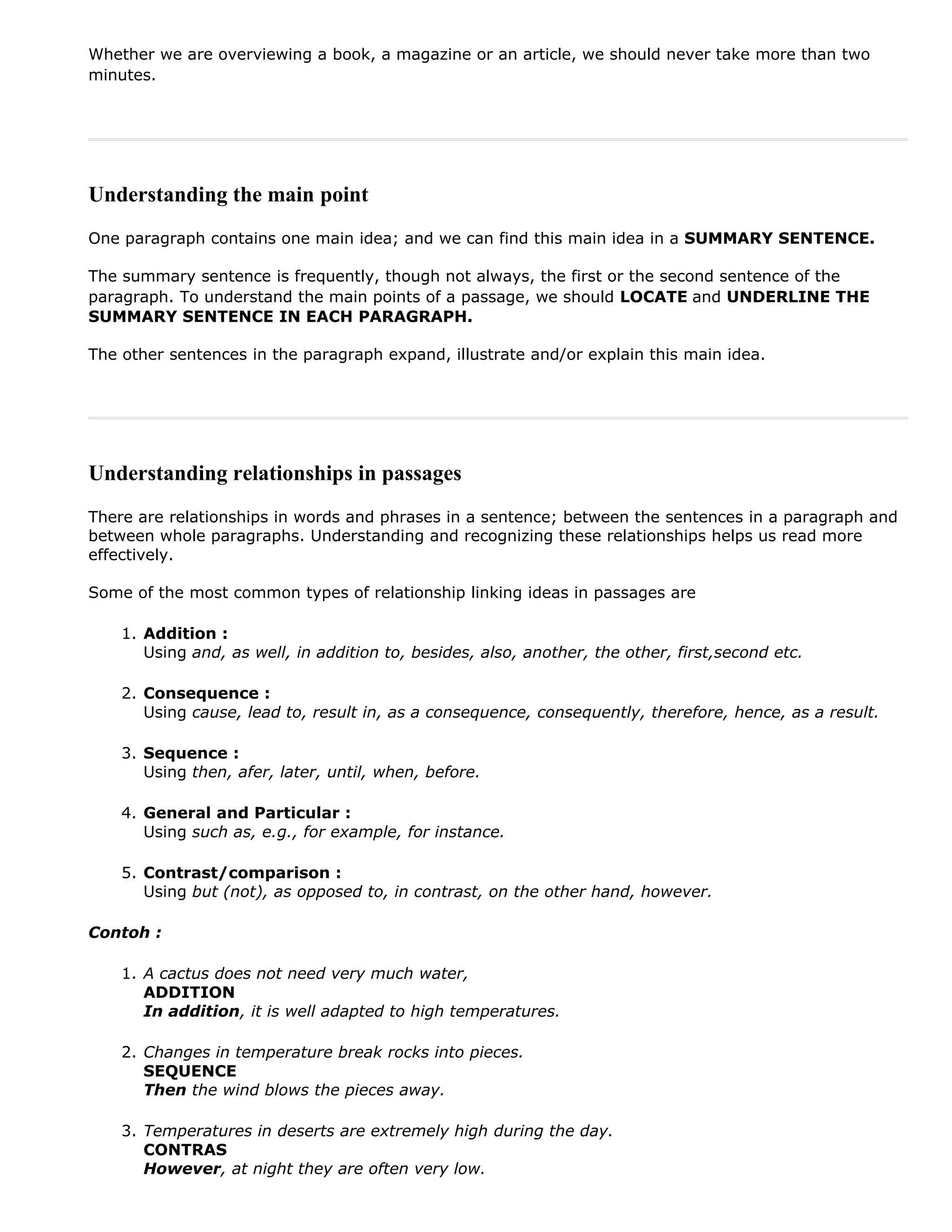 English 1 Reading Strategy | PDF