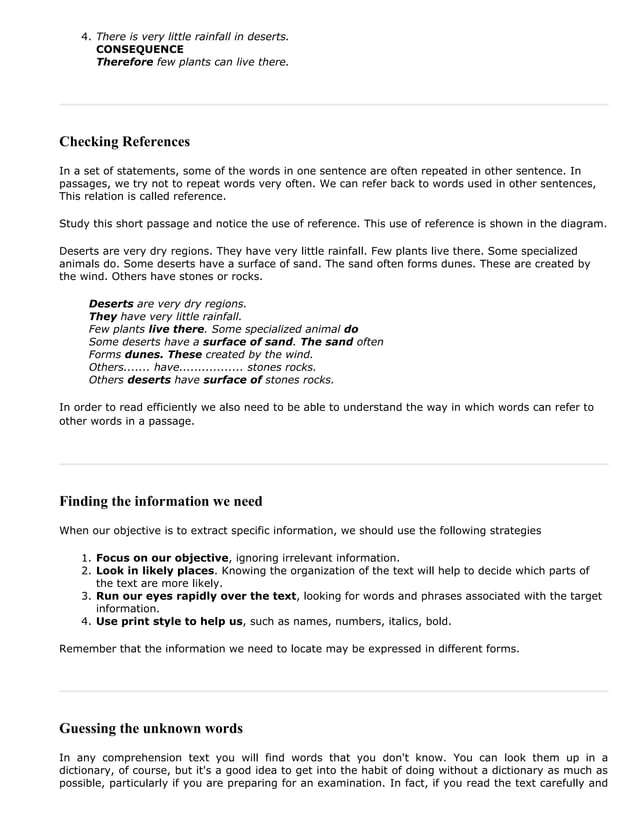 English 1 Reading Strategy | PDF