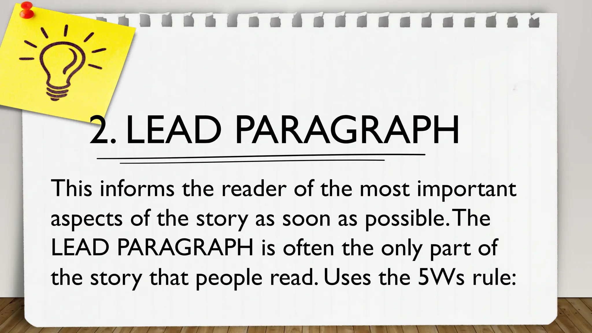 The parts of a news report and Information Gathering | PPTX