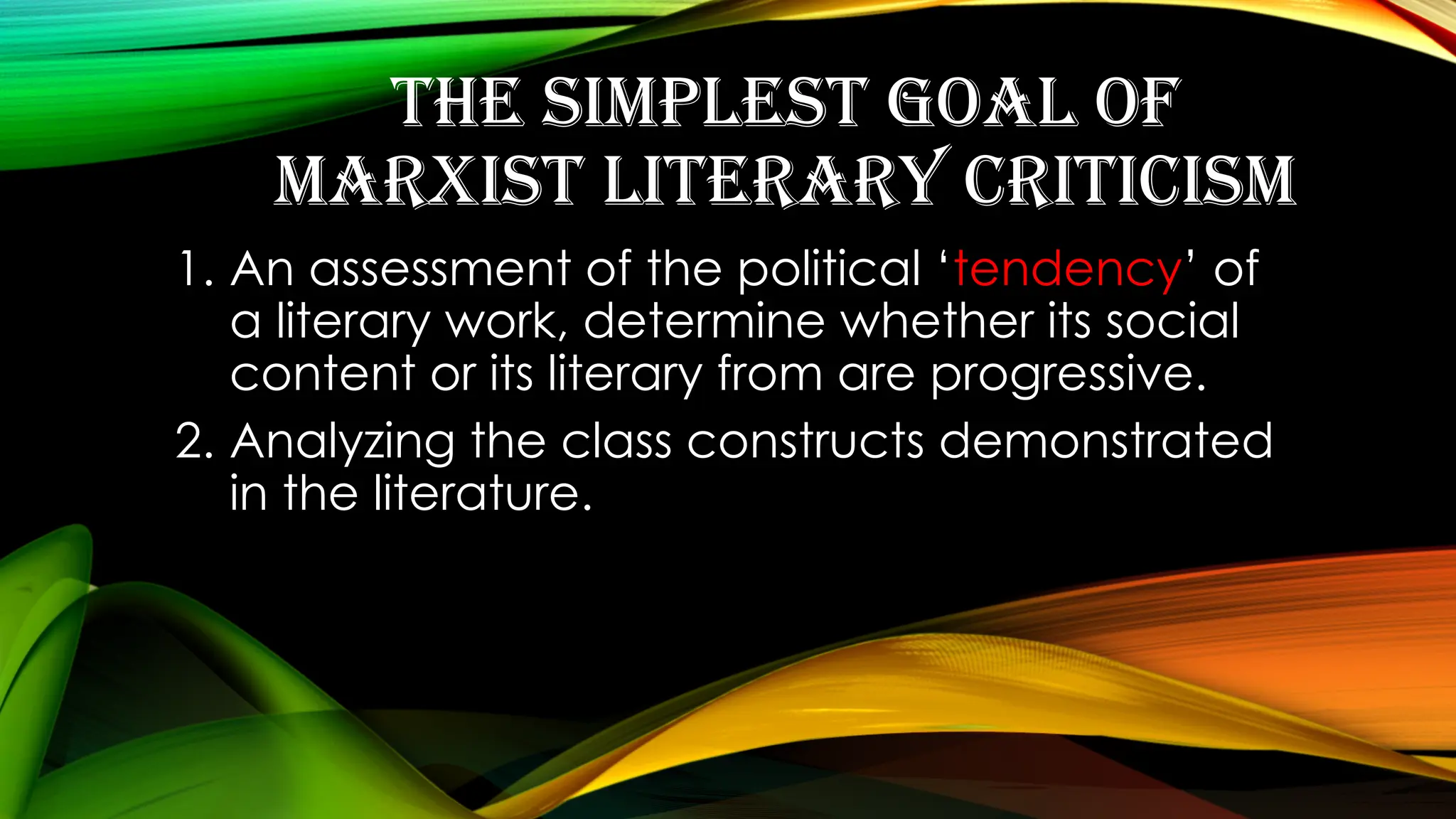 The English-10-Marxist-Approach presentation | PPTX