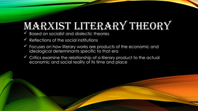 The English-10-Marxist-Approach presentation | PPT