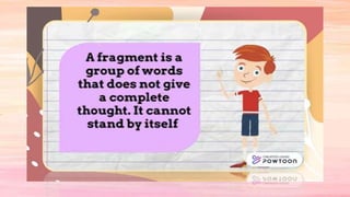 Sentence and Fragment | PPT