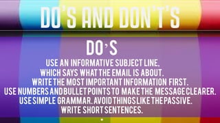 Writing An Email | PDF