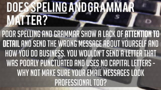 Writing An Email | PDF