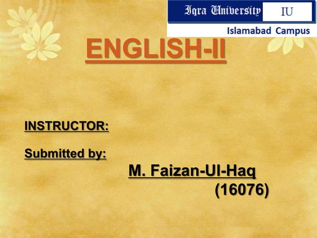 Sipahi Maqbool Hussain | PPT