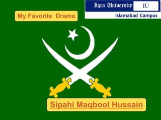 Sipahi Maqbool Hussain | PPT