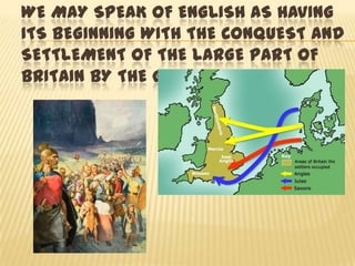 THE HISTORY OF THE ENGLISH LANGUAGE | PPTX