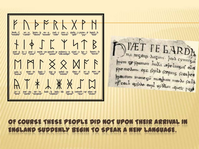 THE HISTORY OF THE ENGLISH LANGUAGE | PPT