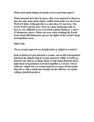 Engleski jezik- kratke price sa prevodom | DOC