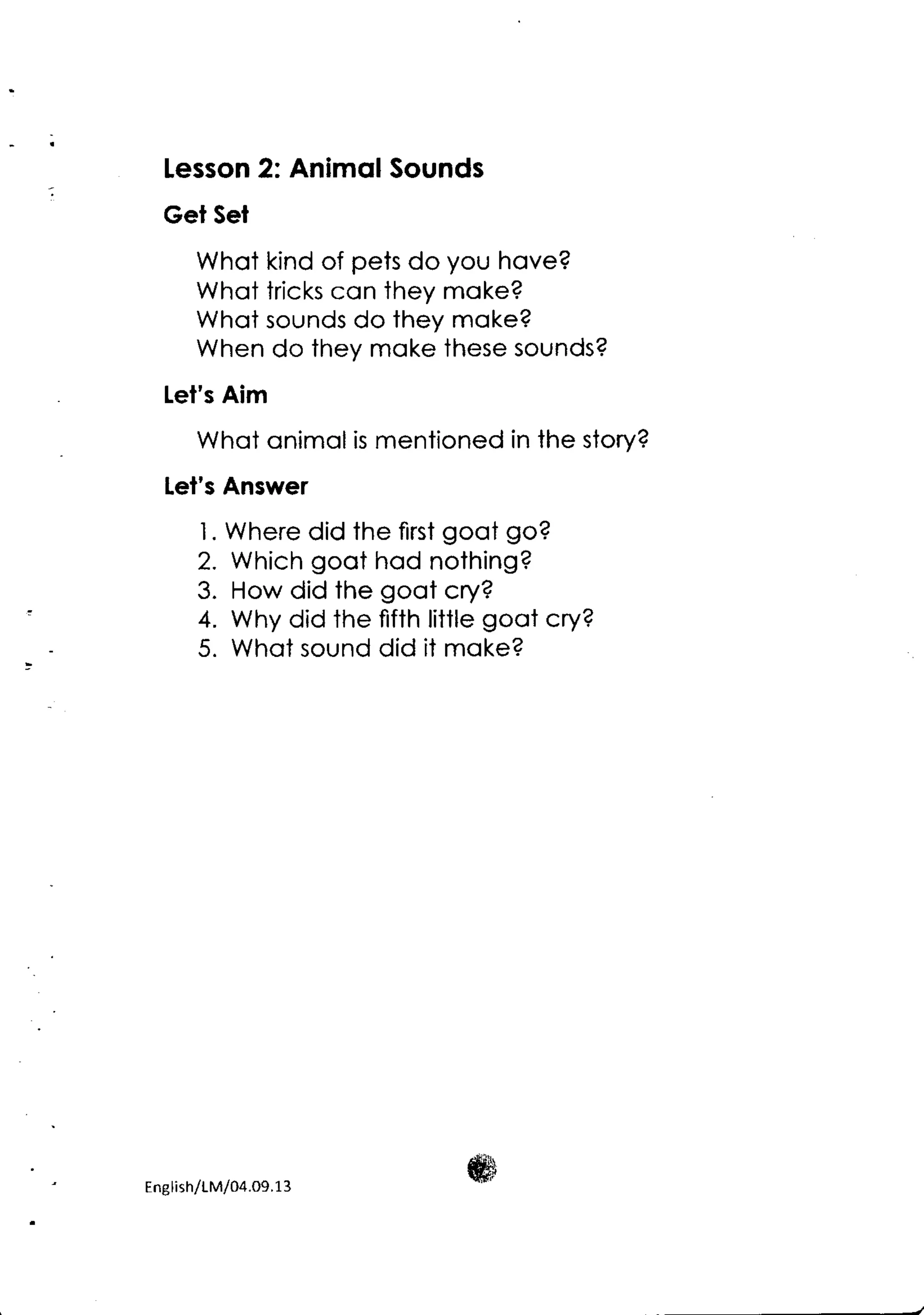 K TO 12 GRADE 2 LEARNING MATERIAL IN ENGLISH | PDF