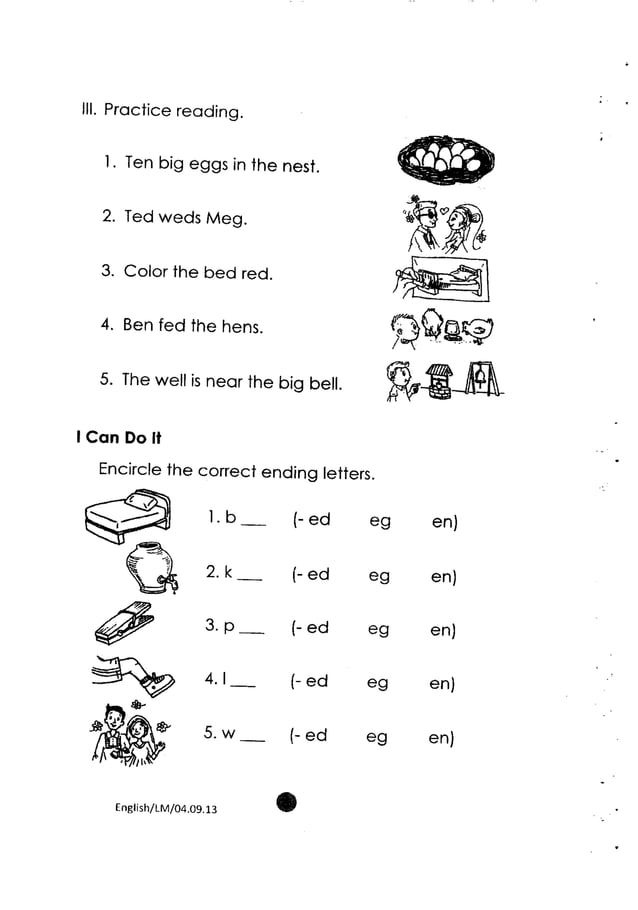K TO 12 GRADE 2 LEARNING MATERIAL IN ENGLISH | PDF