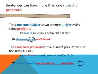 SUBJECT AND PREDICATE | PPTX