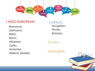 English and other European languages | PPTX