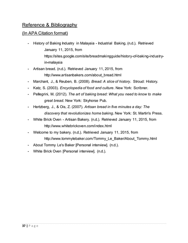 Bakery - Report | PDF