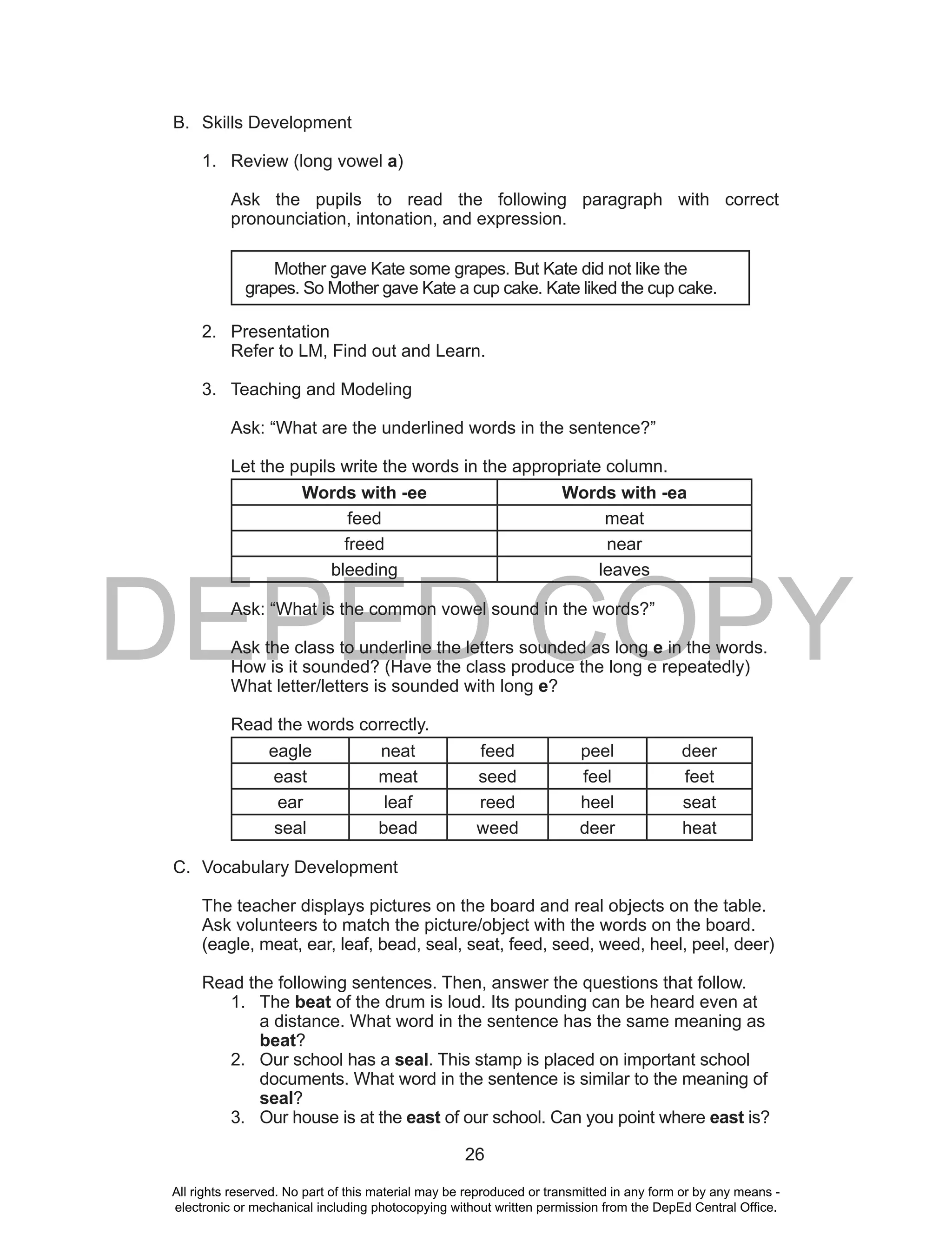 K TO 12 GRADE 4 TEACHER’S GUIDE IN ENGLISH (Q1-Q4) | PDF