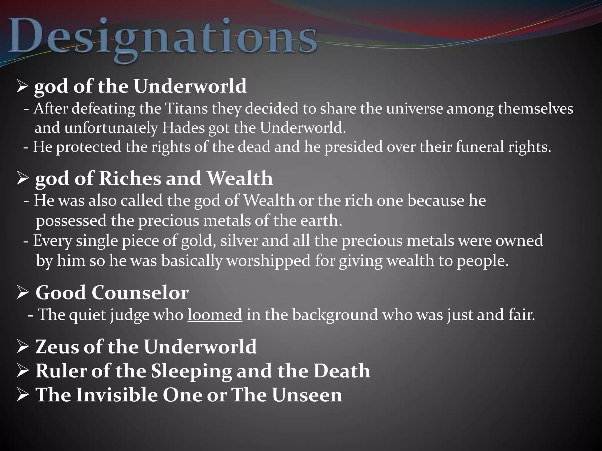 Hades | PPTX