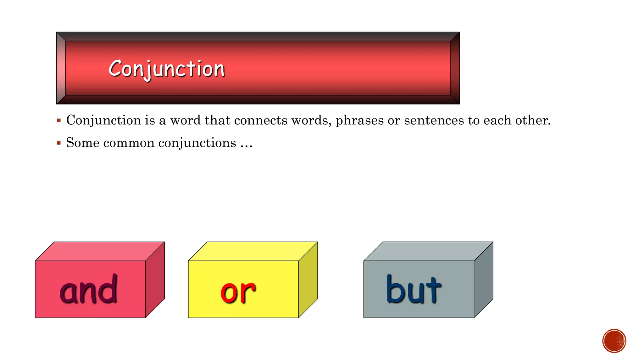 Conjunction & Pronouns | PPTX