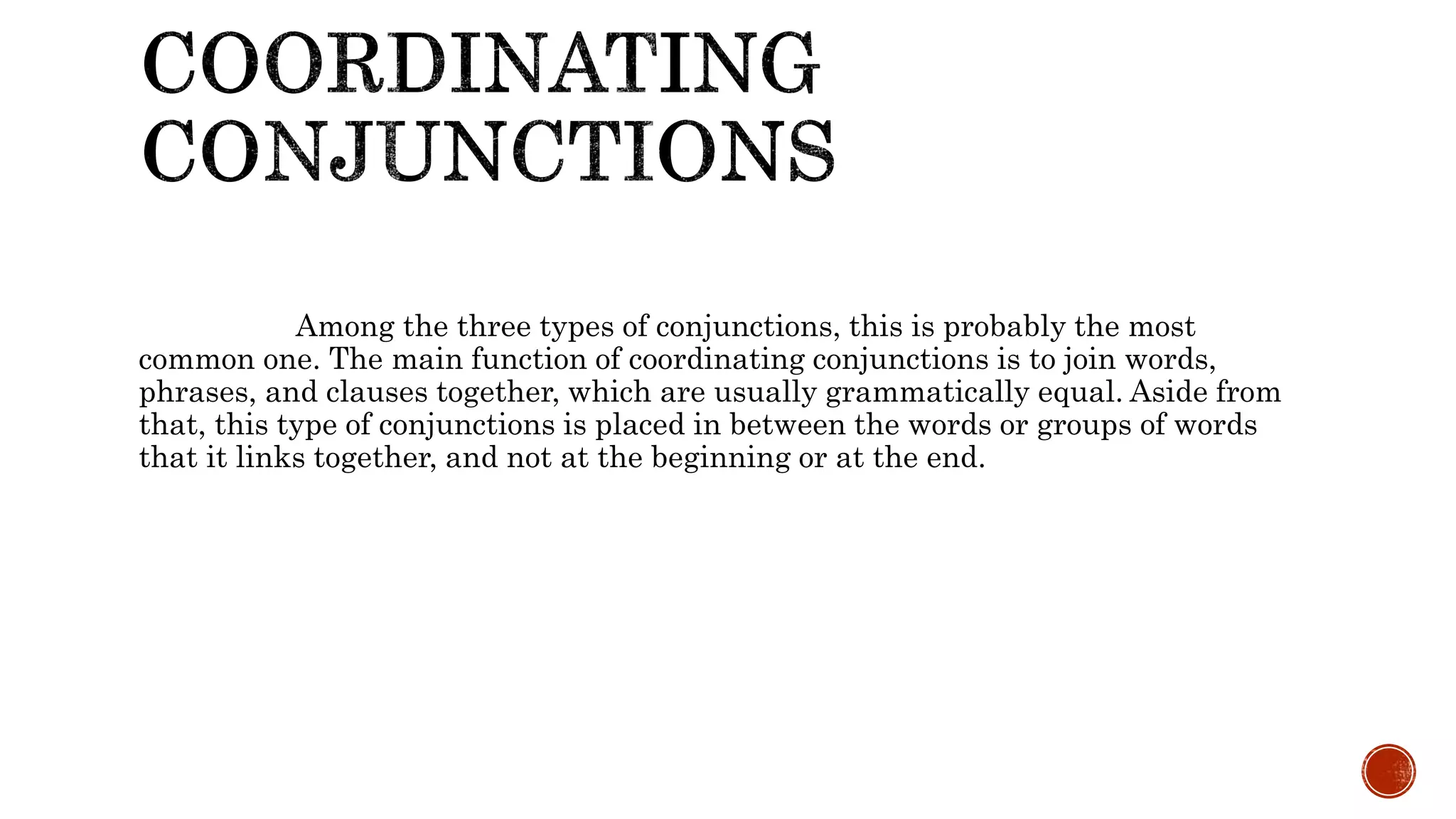 Conjunction & Pronouns | PPTX