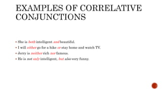 Conjunction & Pronouns | PPTX