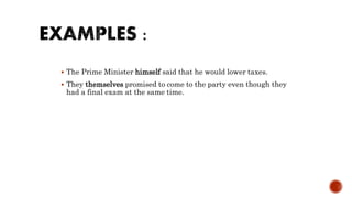 Conjunction & Pronouns | PPTX