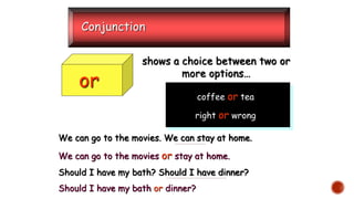 Conjunction & Pronouns | PPTX