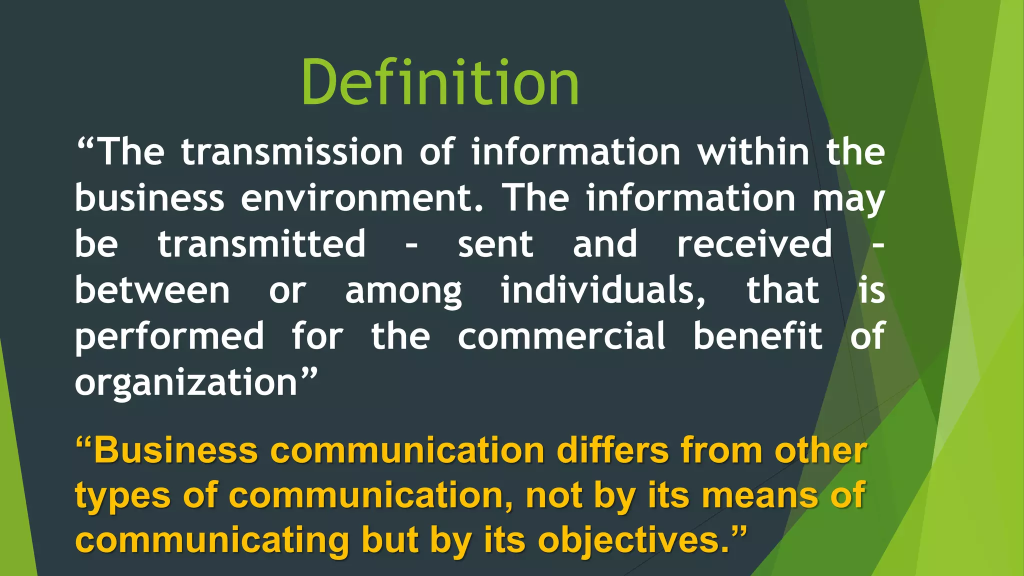 Communication Brief History and Business communication | PPTX