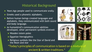 Communication Brief History and Business communication | PPT