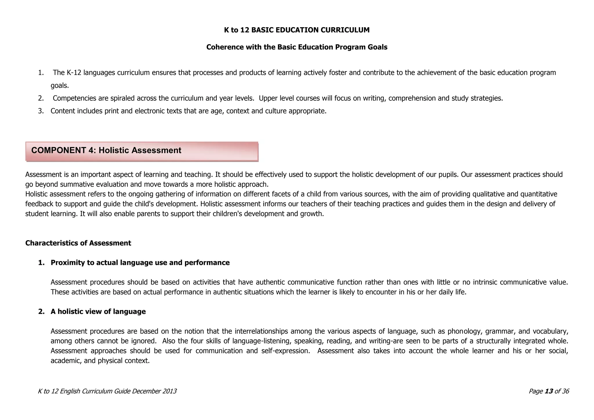 k-12 Curriculum Guide English Grade 10 | PDF