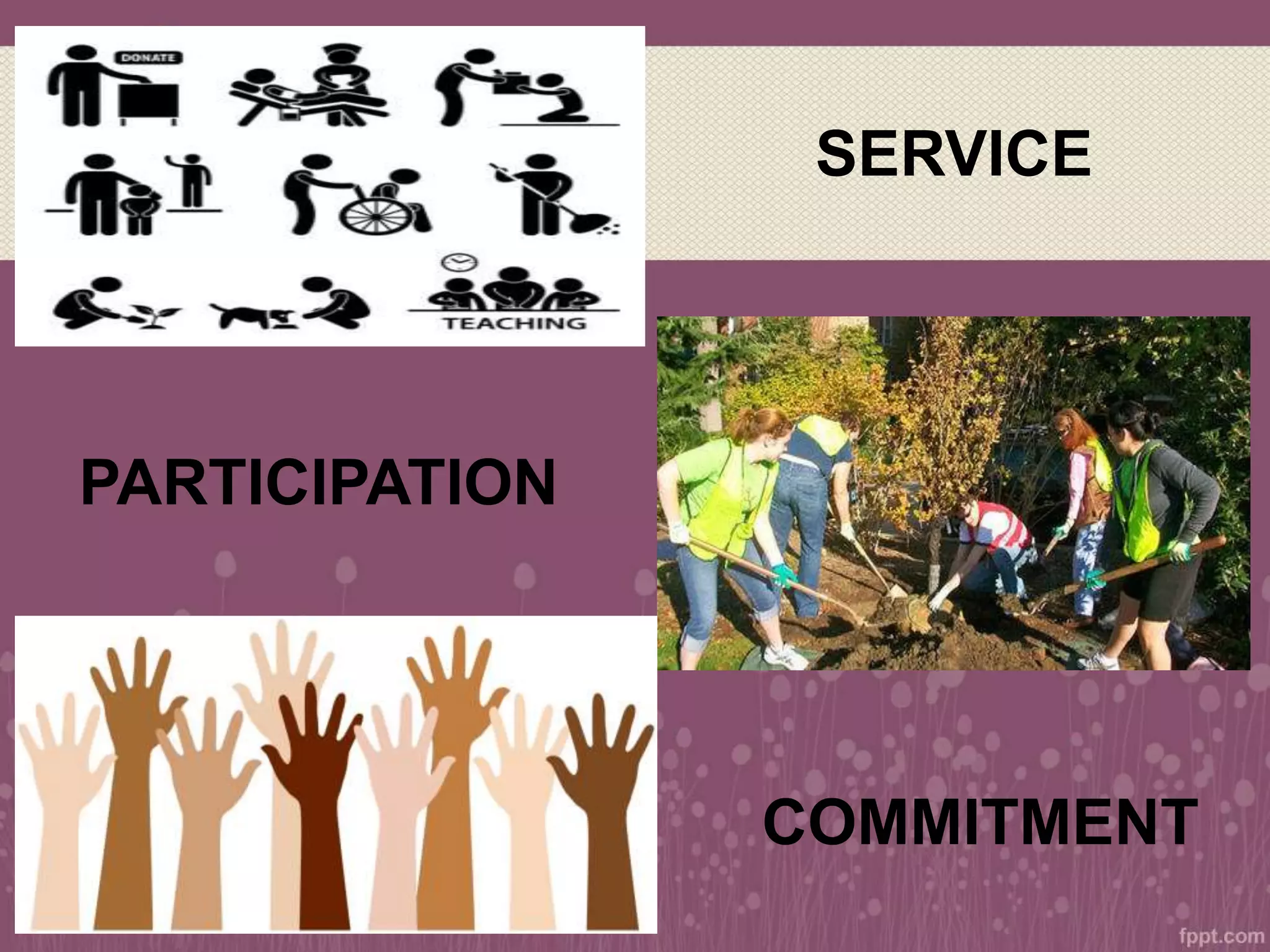 English - Comunity Service | PPTX