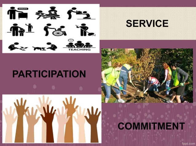 English - Comunity Service | PPT