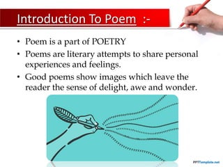 poem and biography | PPT