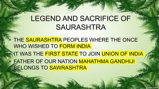 saurashtra | PPTX