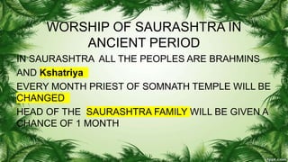 saurashtra | PPTX | Hinduism | Religion & Spirituality