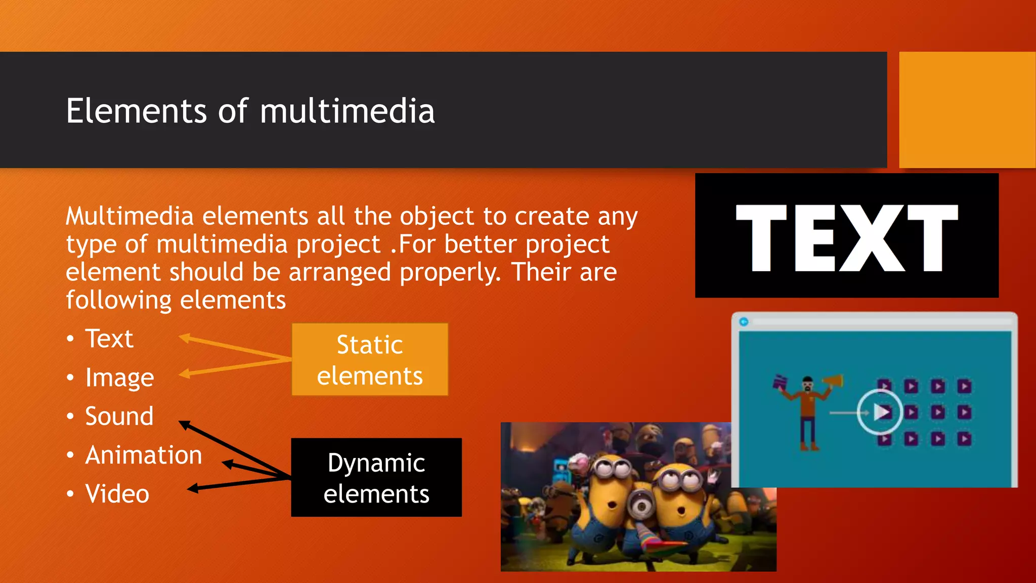 Multimedia presentation | PPTX