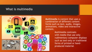 Multimedia presentation | PPTX