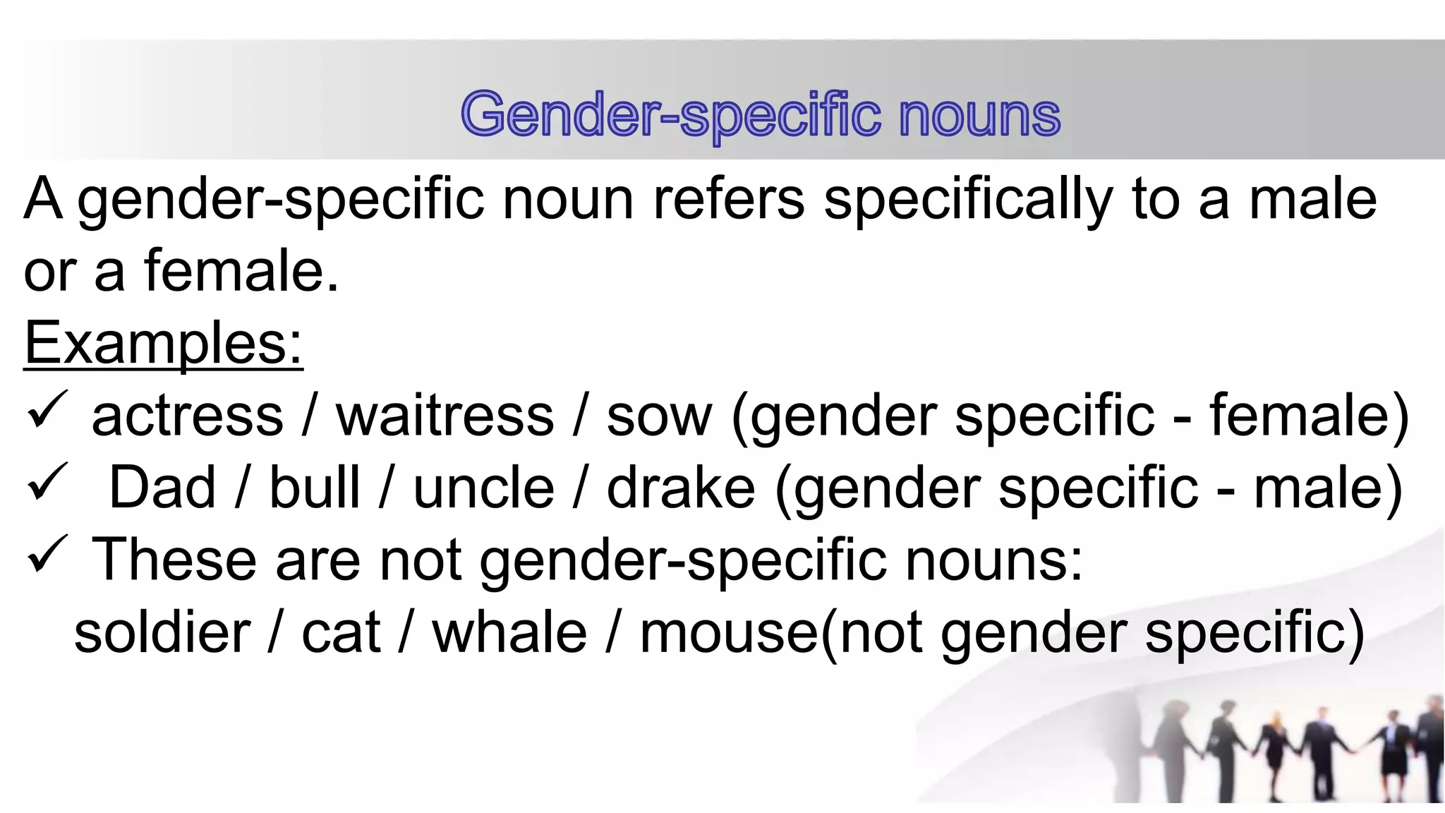 Noun, its Types and Classification | PPTX