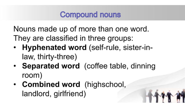 Noun, its Types and Classification | PPTX