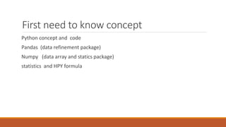 Python Finance | PDF
