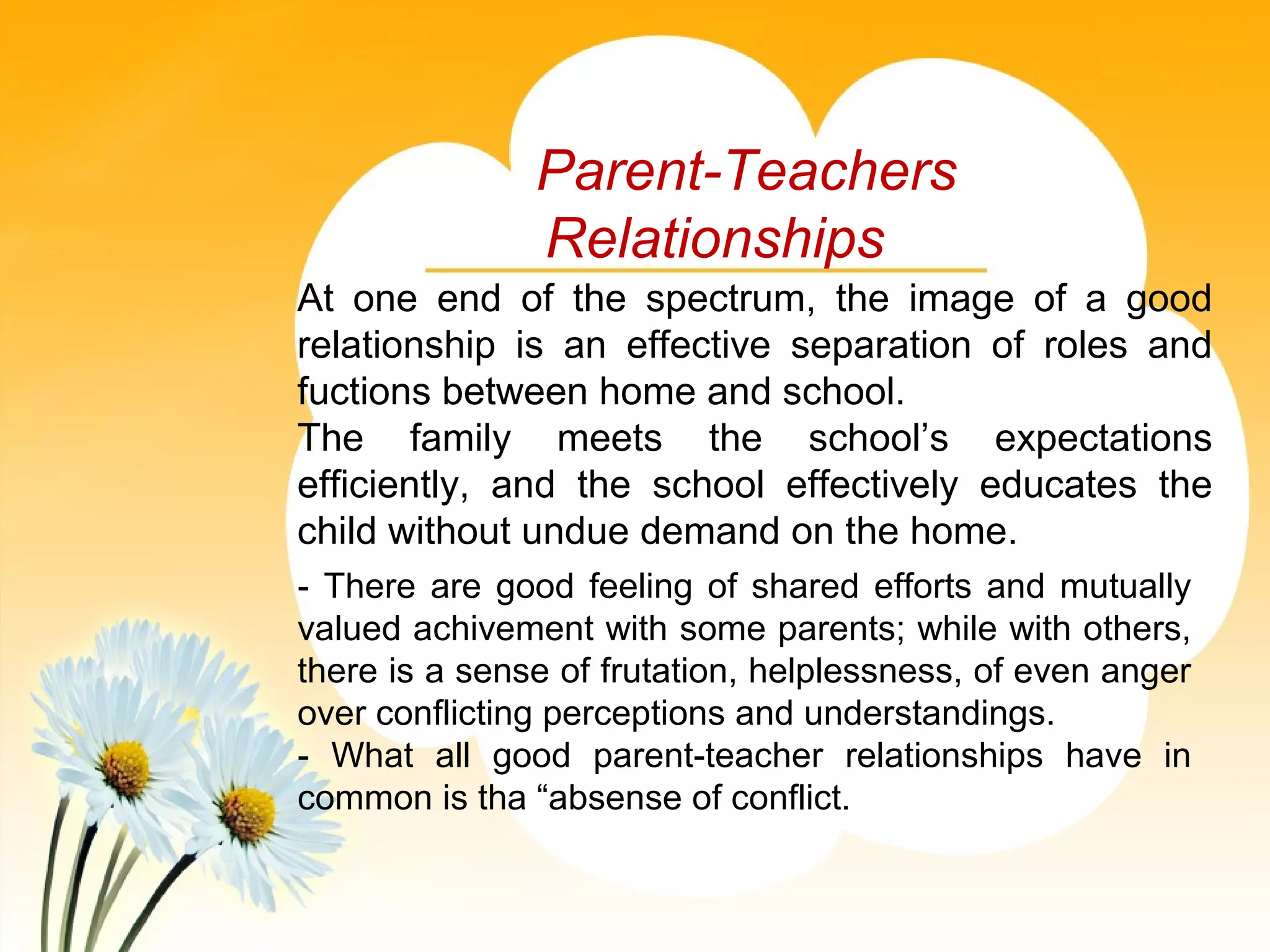 Parent-teacher Partnership | PPT