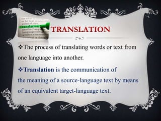 Translation Skill | PPTX