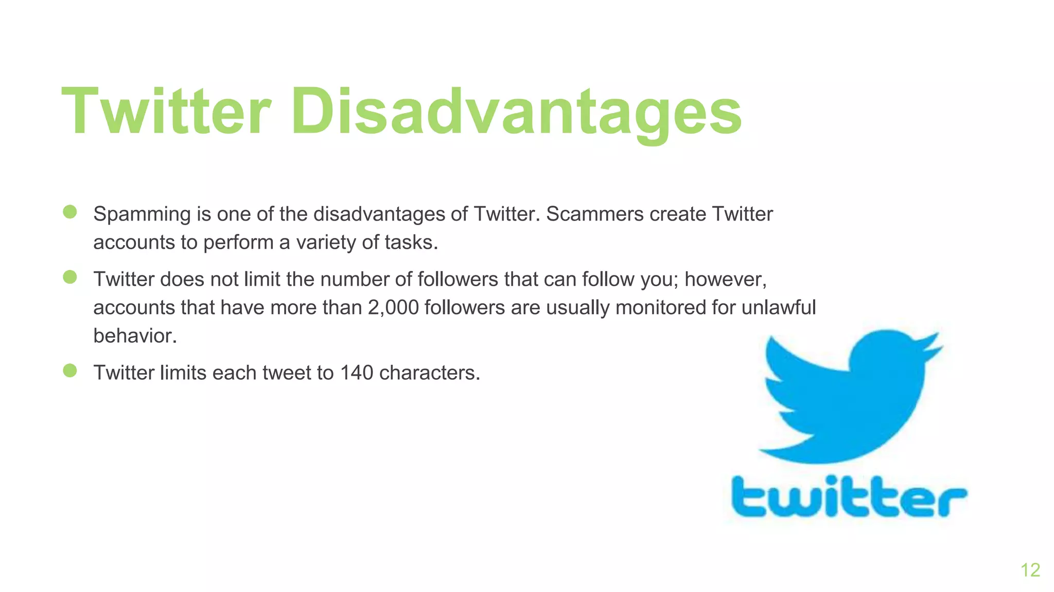 Disadvantages of Social Media | PPTX