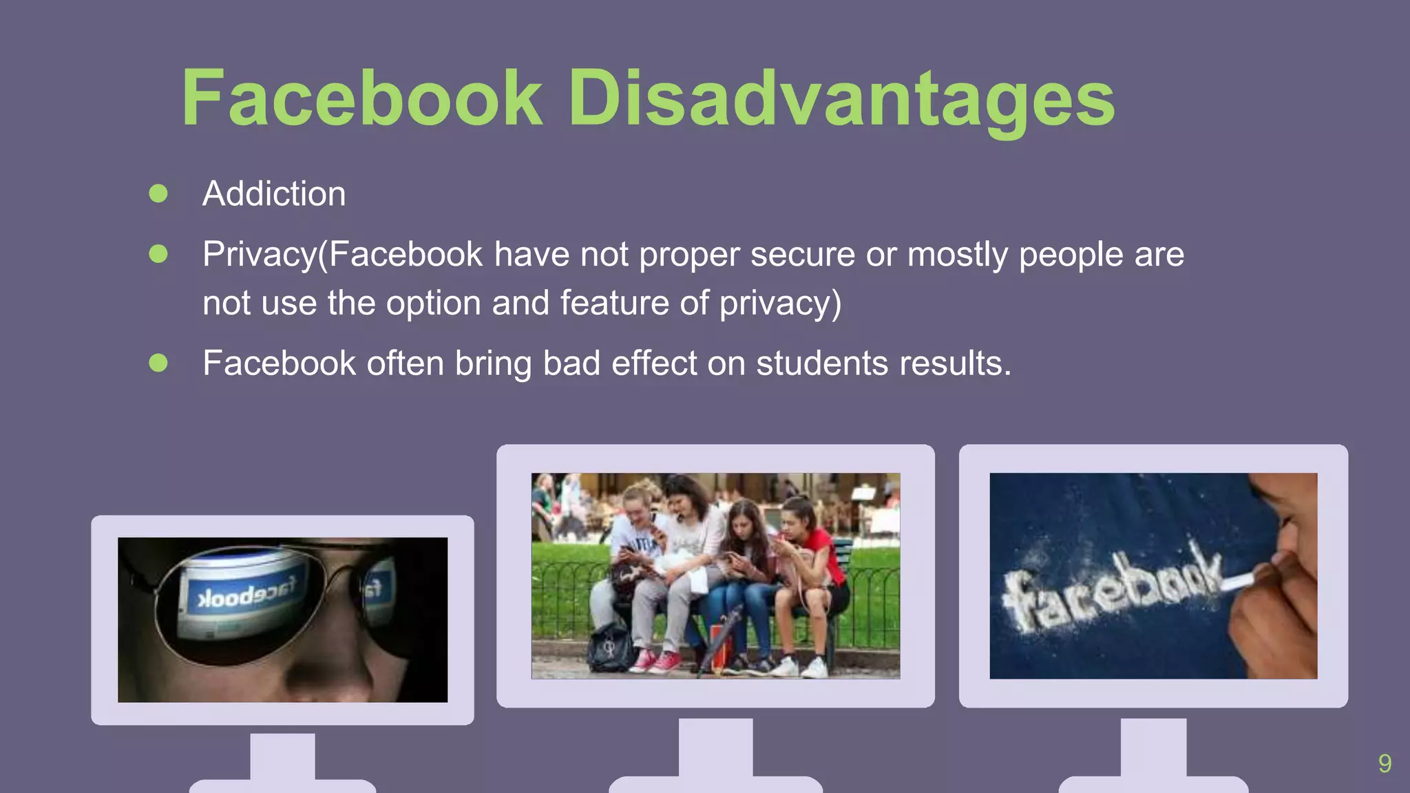 Disadvantages of Social Media | PPTX
