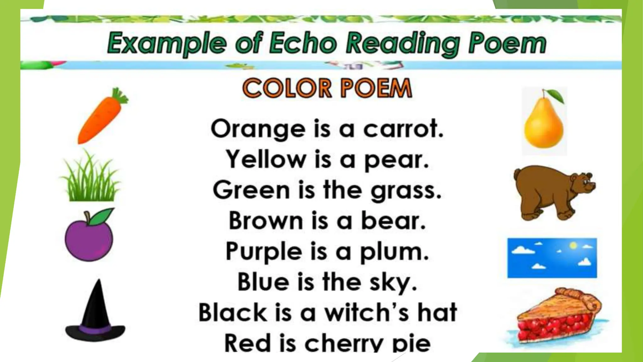 ENGLISH-2-Q3-W7-DAY-1-4.GRADE 2 ENGLISH CHORAL READING OF SHORT POEMS,RHYMES AND STORIESpptx | PPTX