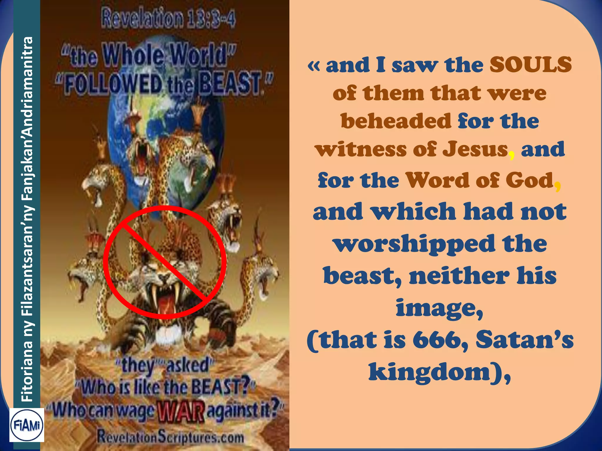 The Millenium: The Kingdom of Jesus Christ on Earth | PDF